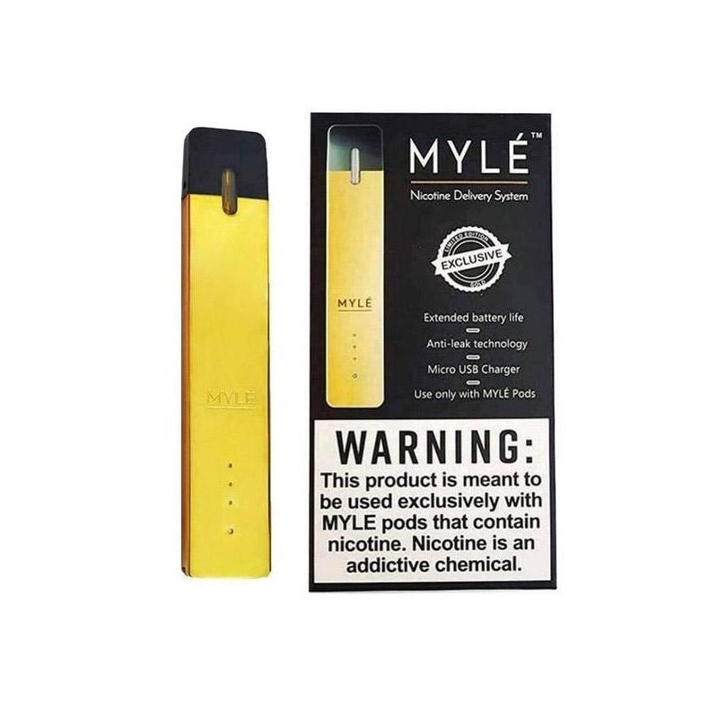 سحبة سيجارة مايلي لون ذهبي – wolfvapekw